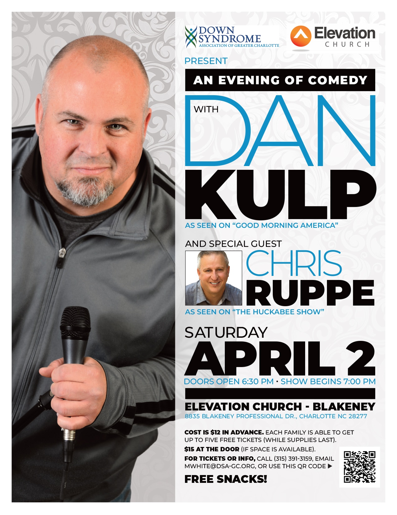 An Evening of Comedy with Dan Kulp - The Down Syndrome Association of ...